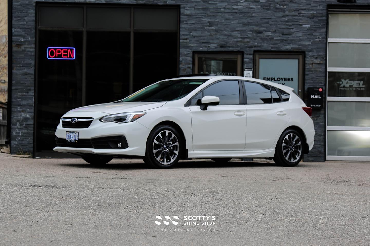 Subaru Impreza Xpel Prime XR Ceramic Window Tint London, Ontario