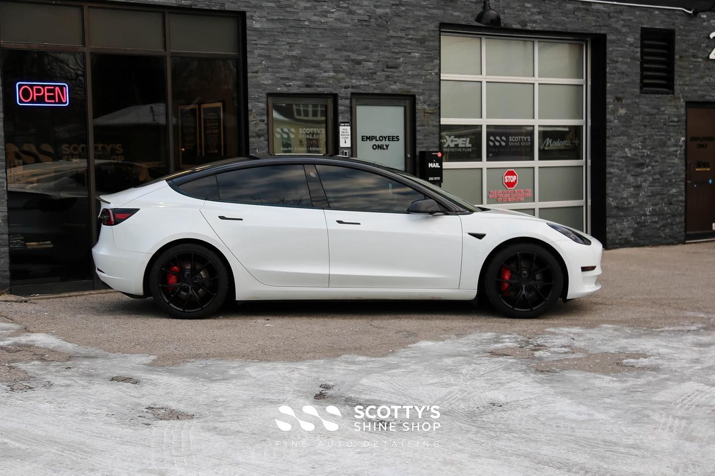 Tesla Model 3 Replacement Paint Protection Film London, Ontario