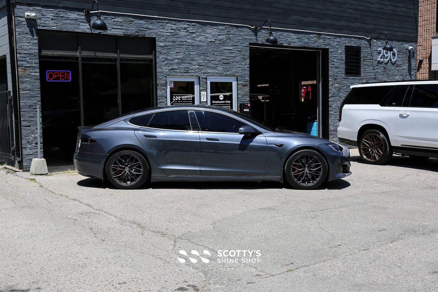 Tesla Model S Formula 1 Pinnacle Ceramic Window Tint London