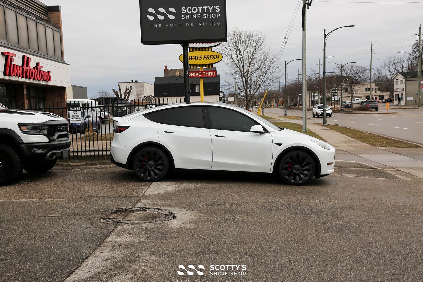 Tesla Model Y | Xpel ceramic window tint | London ON
