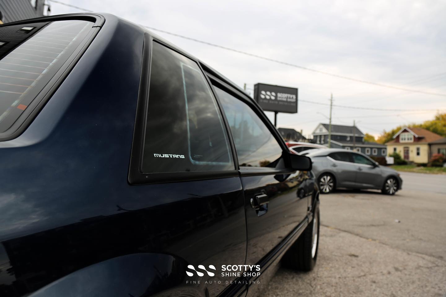 Ford Mustang Paint Correction Ceramic Coating Xpel Window Film