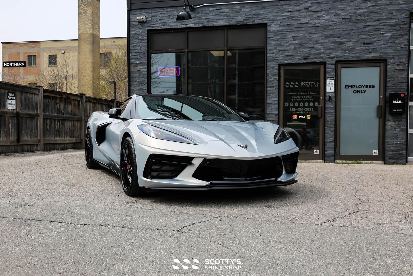 Chevrolet Corvette C8 Xpel PPF & Xpel Window Tint London