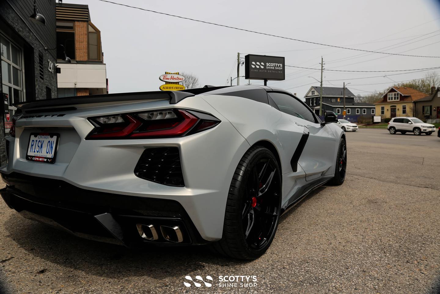 Chevrolet Corvette C8 Xpel PPF & Xpel Window Tint London