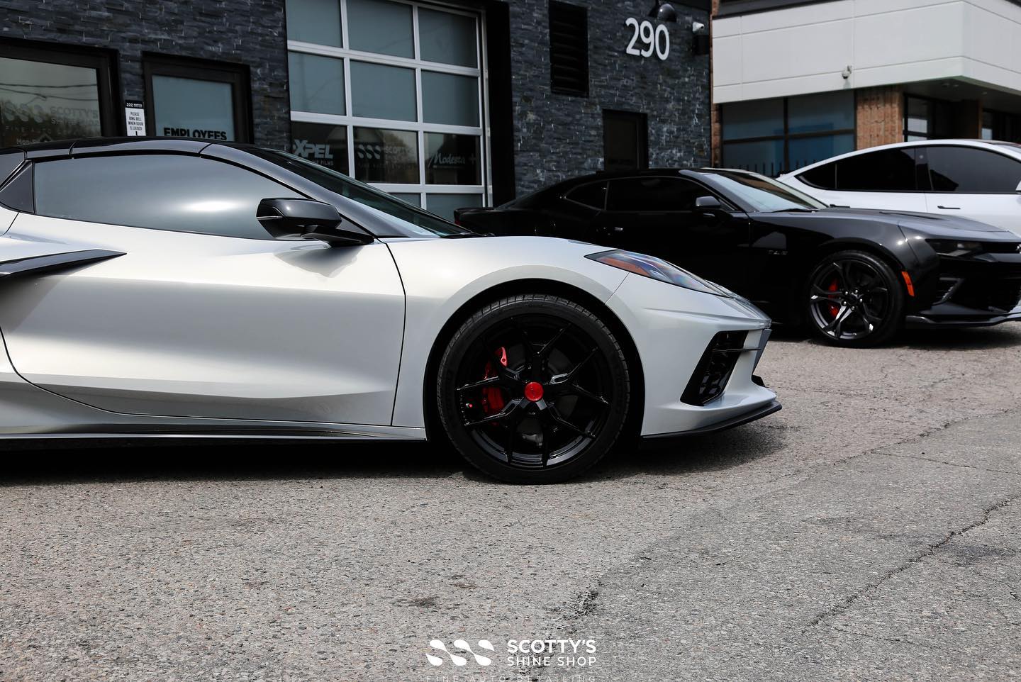 Chevrolet Corvette C8 Xpel PPF & Xpel Window Tint London