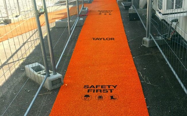 Pedestrian and Safety Walkway Mats | Honcho Supplies WU