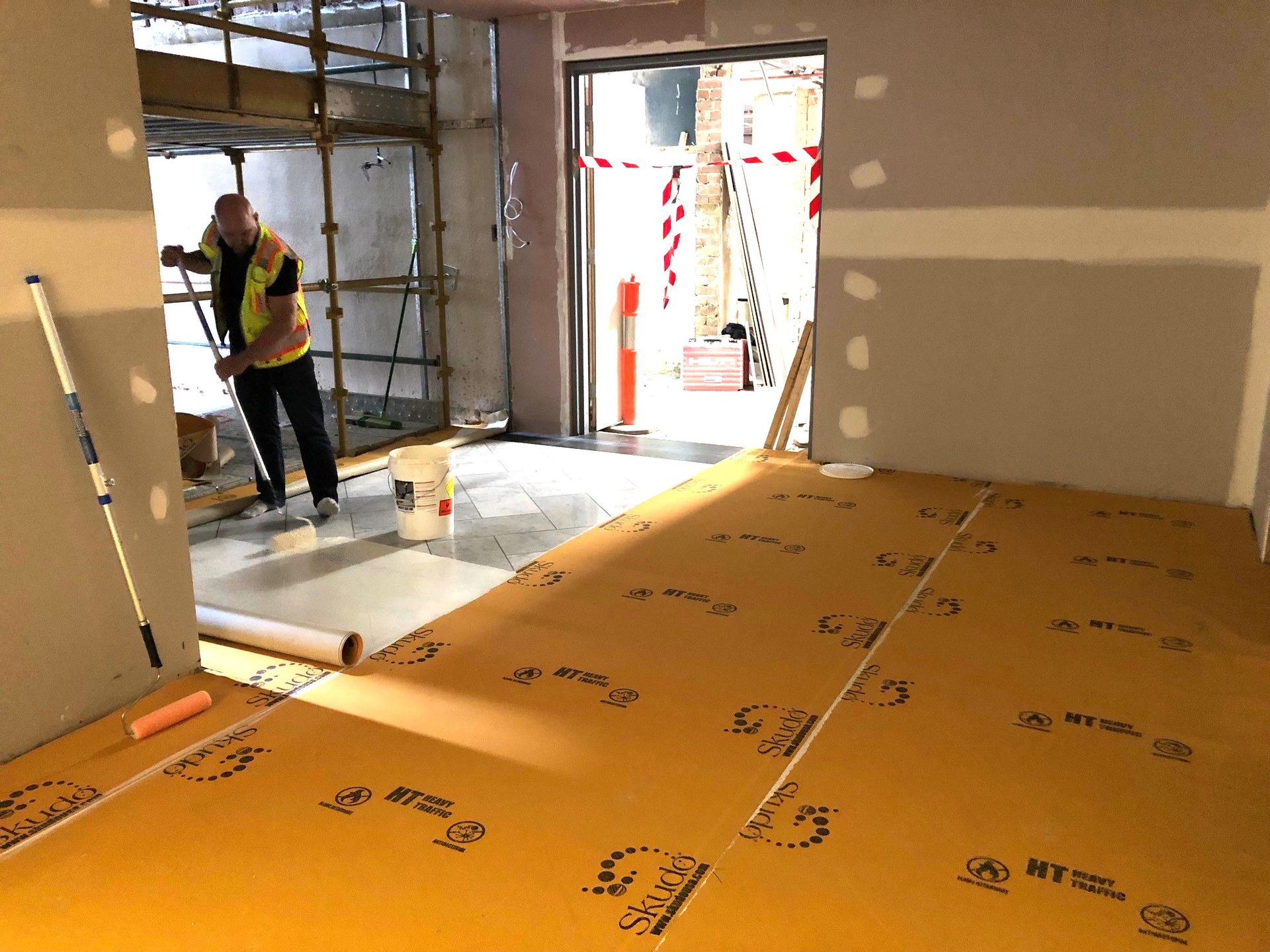 Tile and Marble Temporary Surface Protection | Honcho Supplies