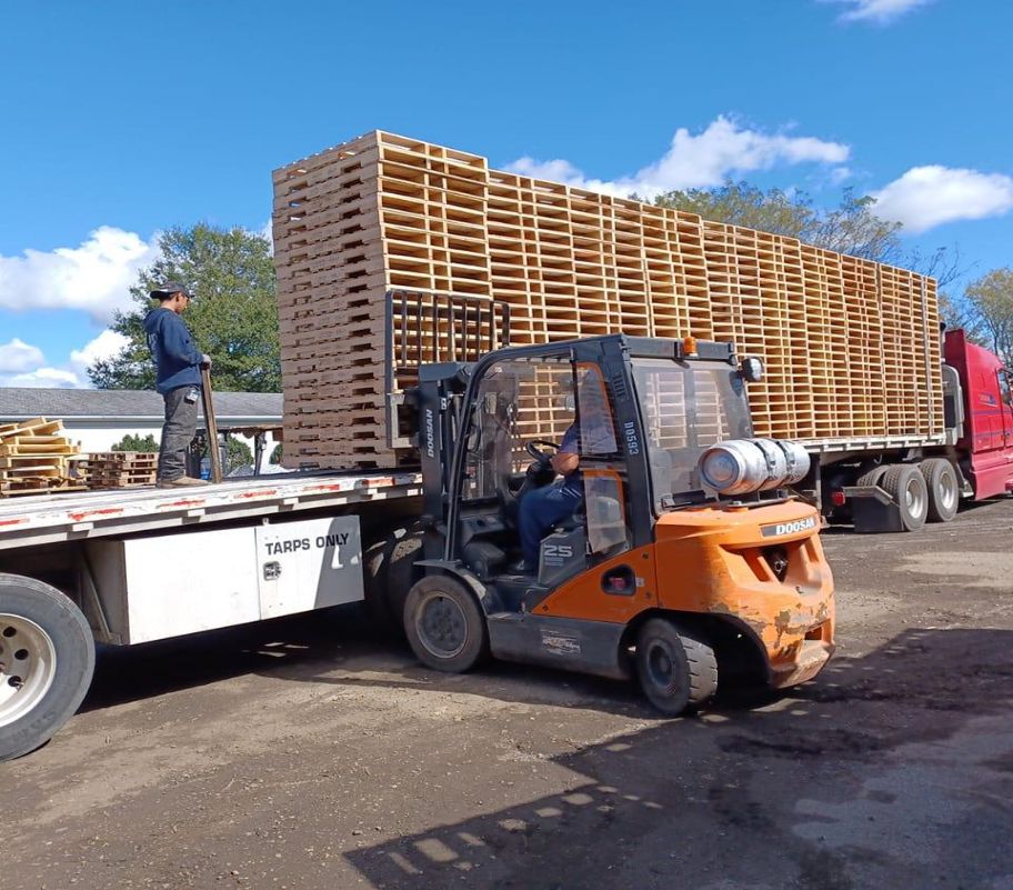Wood Pallet Logistics | JMC Pallet Company | Salem, NJ