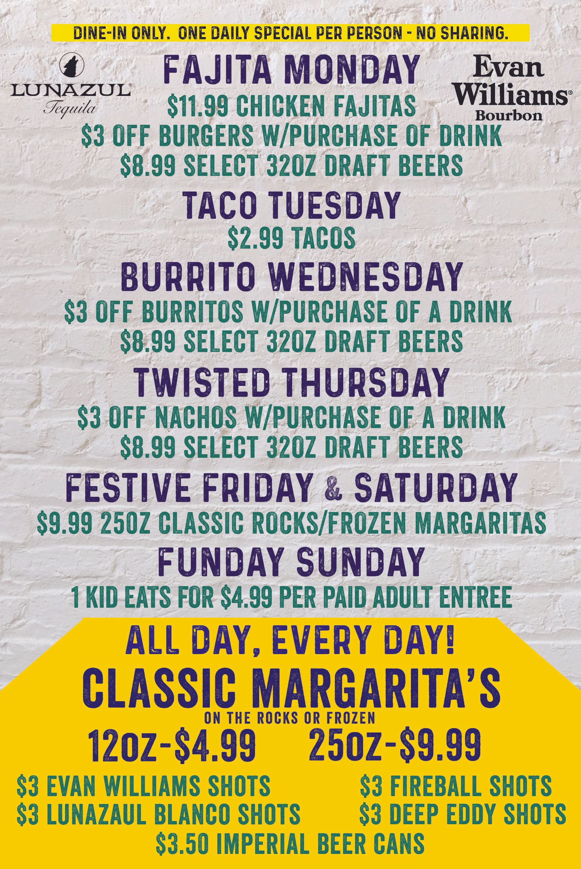 Tex Mex Restaurant Fayetteville | Mexican Cantina | Ameri-mex