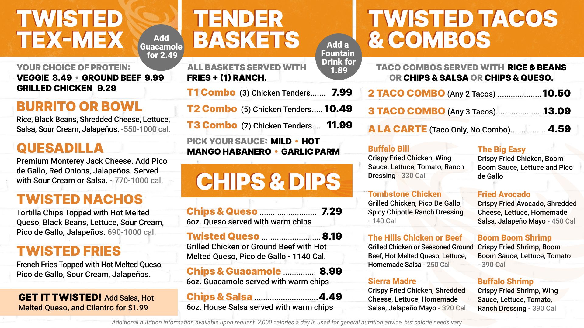 Tex-mex Restaurant Tulane University | Twisted Taco