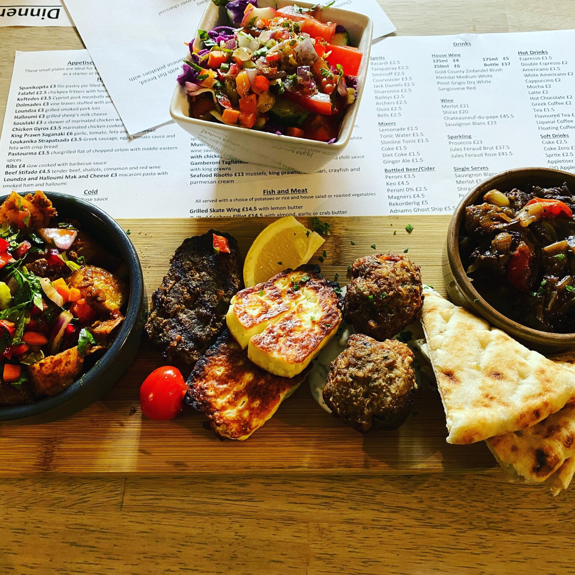 Greek Menus | Olive Garden Restaurant – Great Yarmouth, Norfolk