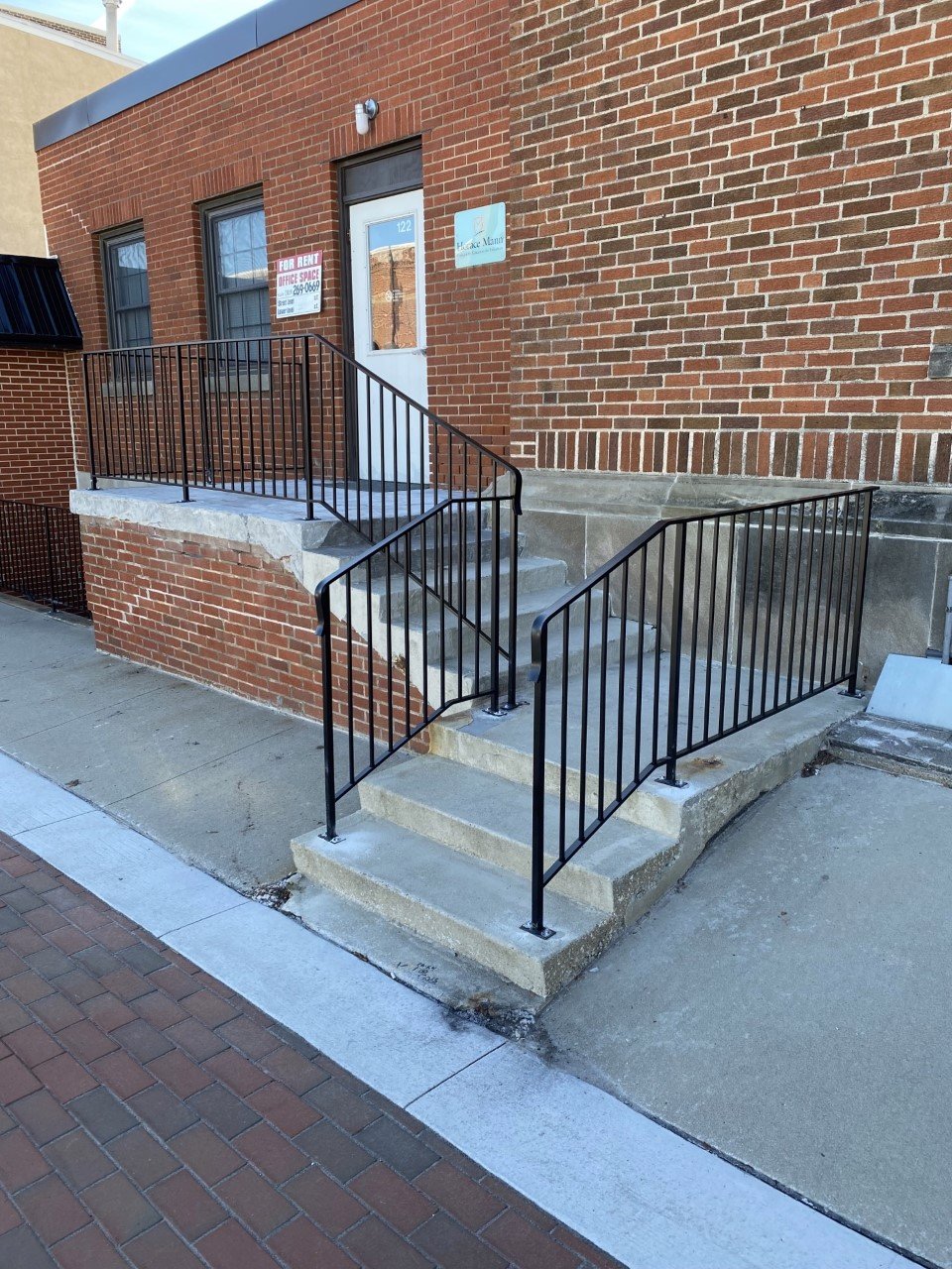Custom Handrails and Ornamental Iron Railings | Cedar Rapids, Fort ...