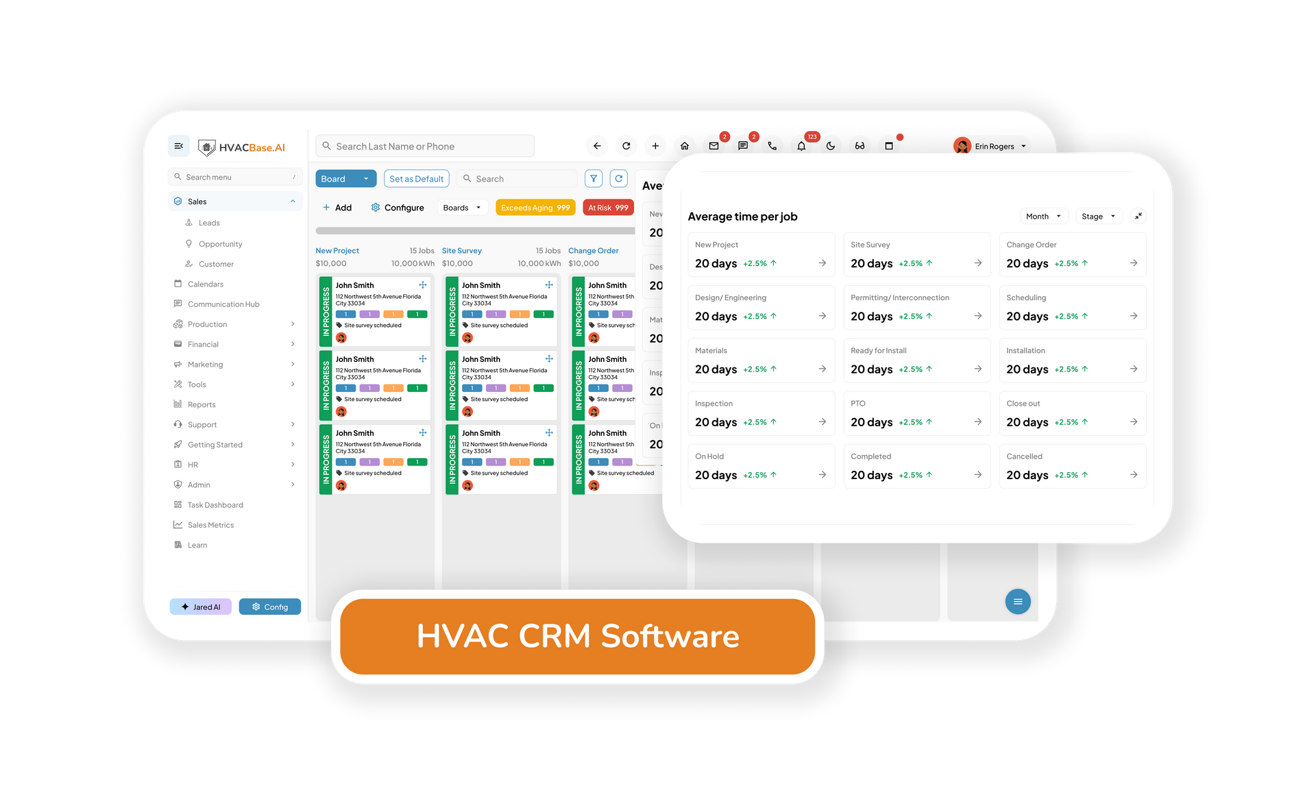 HVACBase: All-in-One HVAC Software for Contractors