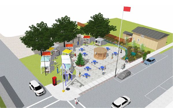 Clifford Rotary Celebration Square