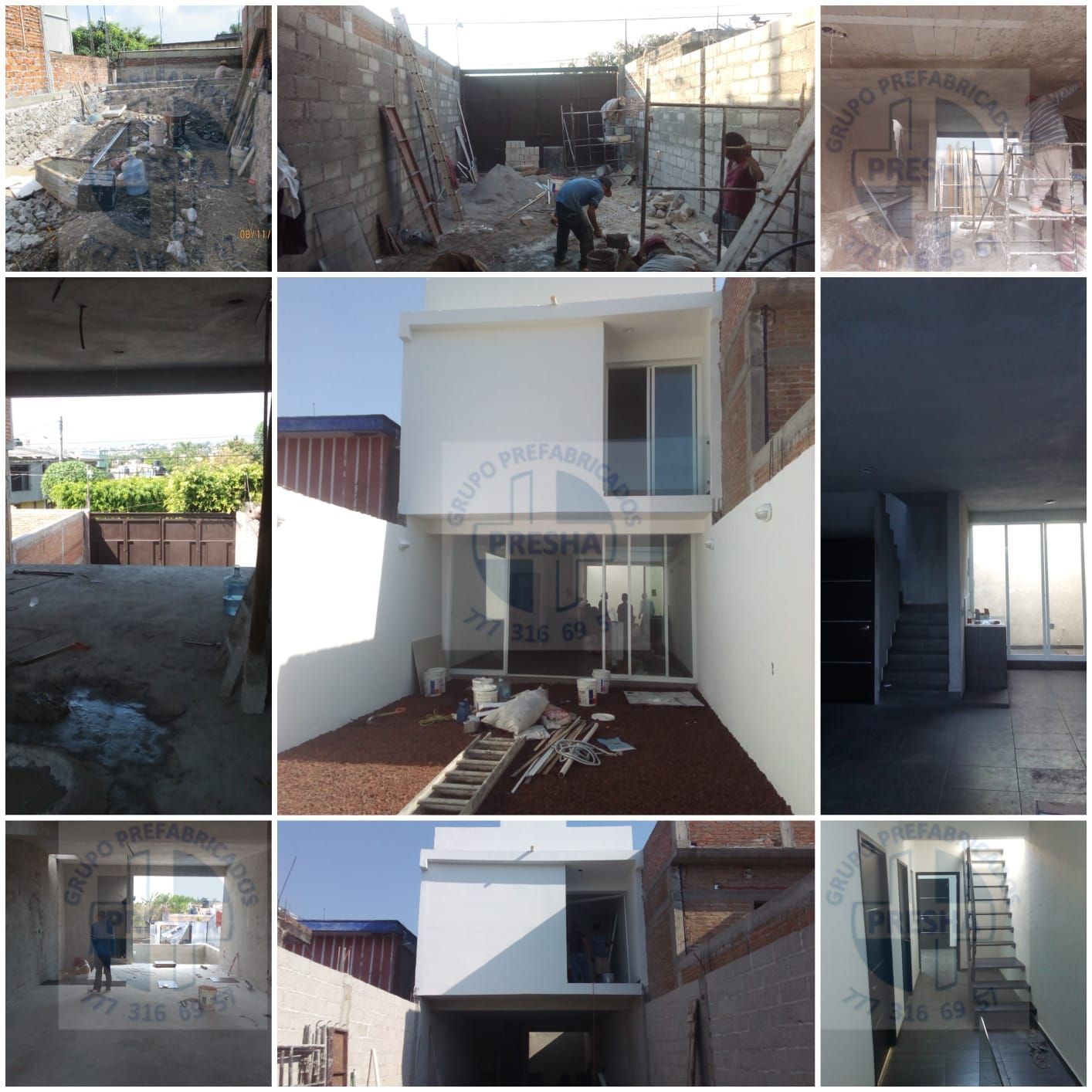 Materiales prefabricados y tablaroca en Cuernavaca