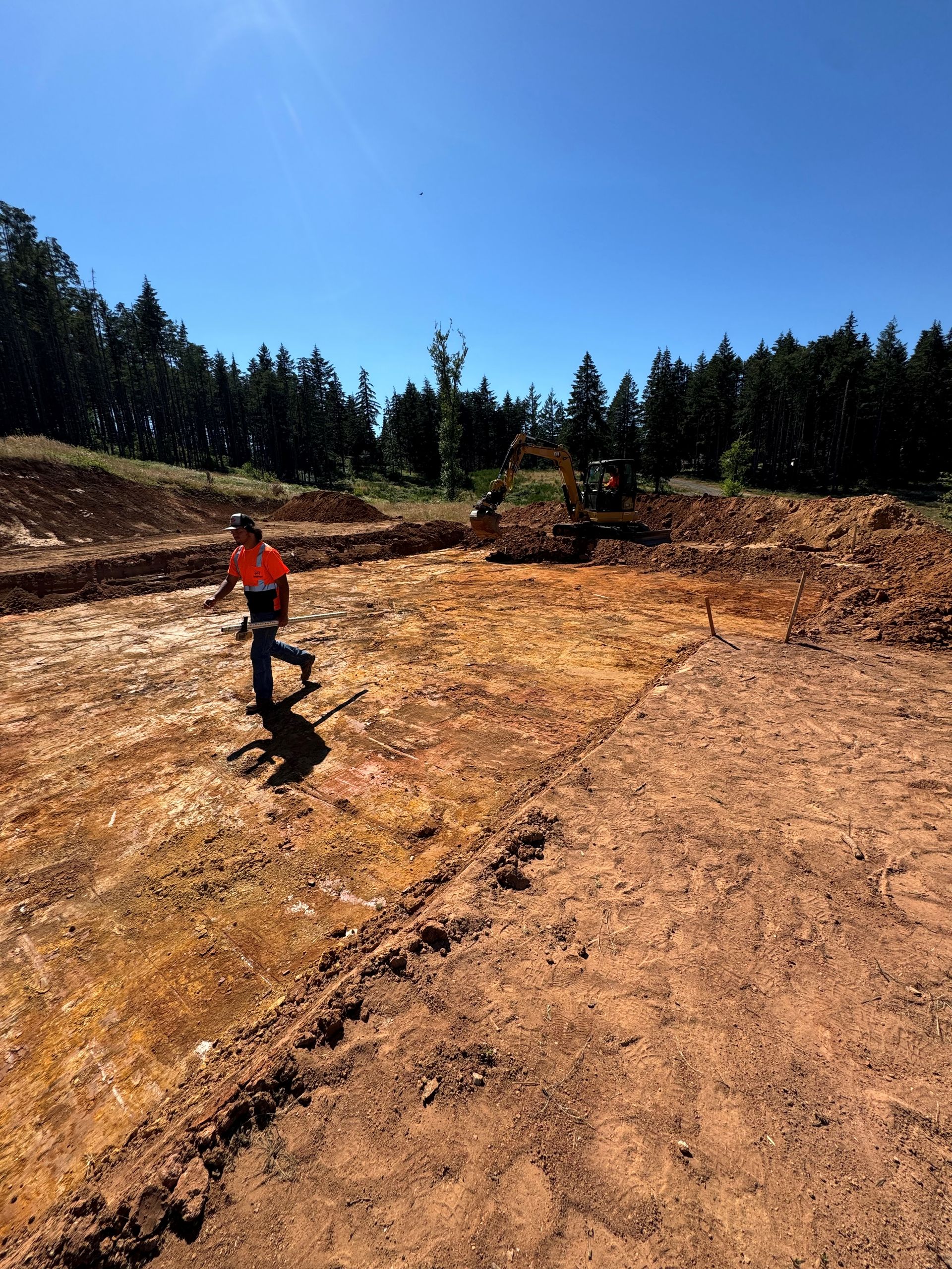 House Pad Excavation Services | Lane County, OR | Westco Septic Services