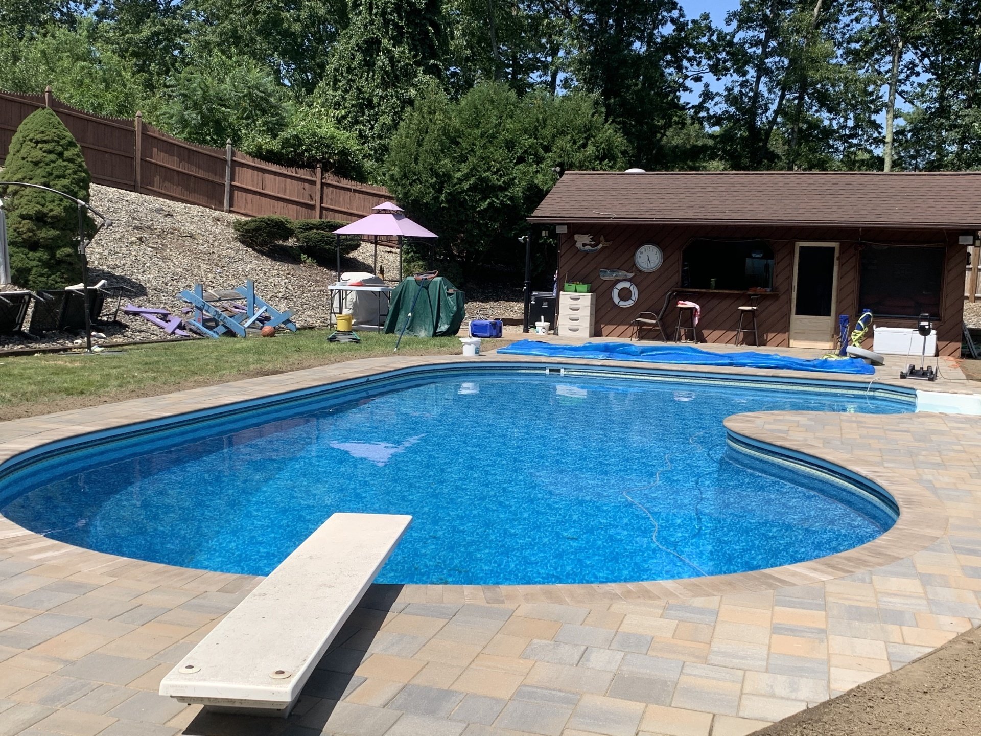 Pool Hardscape Gallery | Pandolfi Landscape Construction