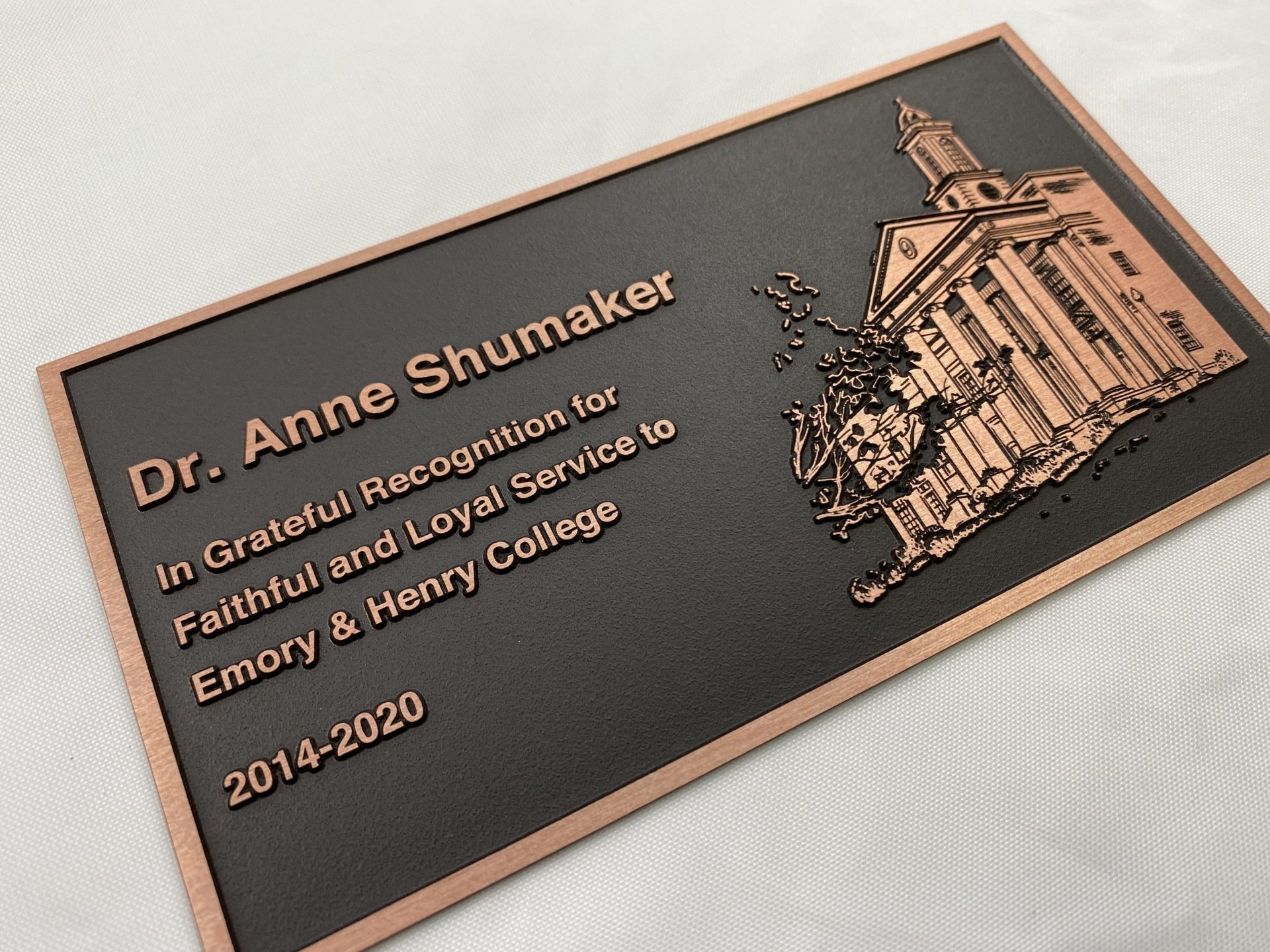 RECOGNITION FOR FAITHFUL AND LOYAL SERVICE AWARD | VisionMark Nameplate ...