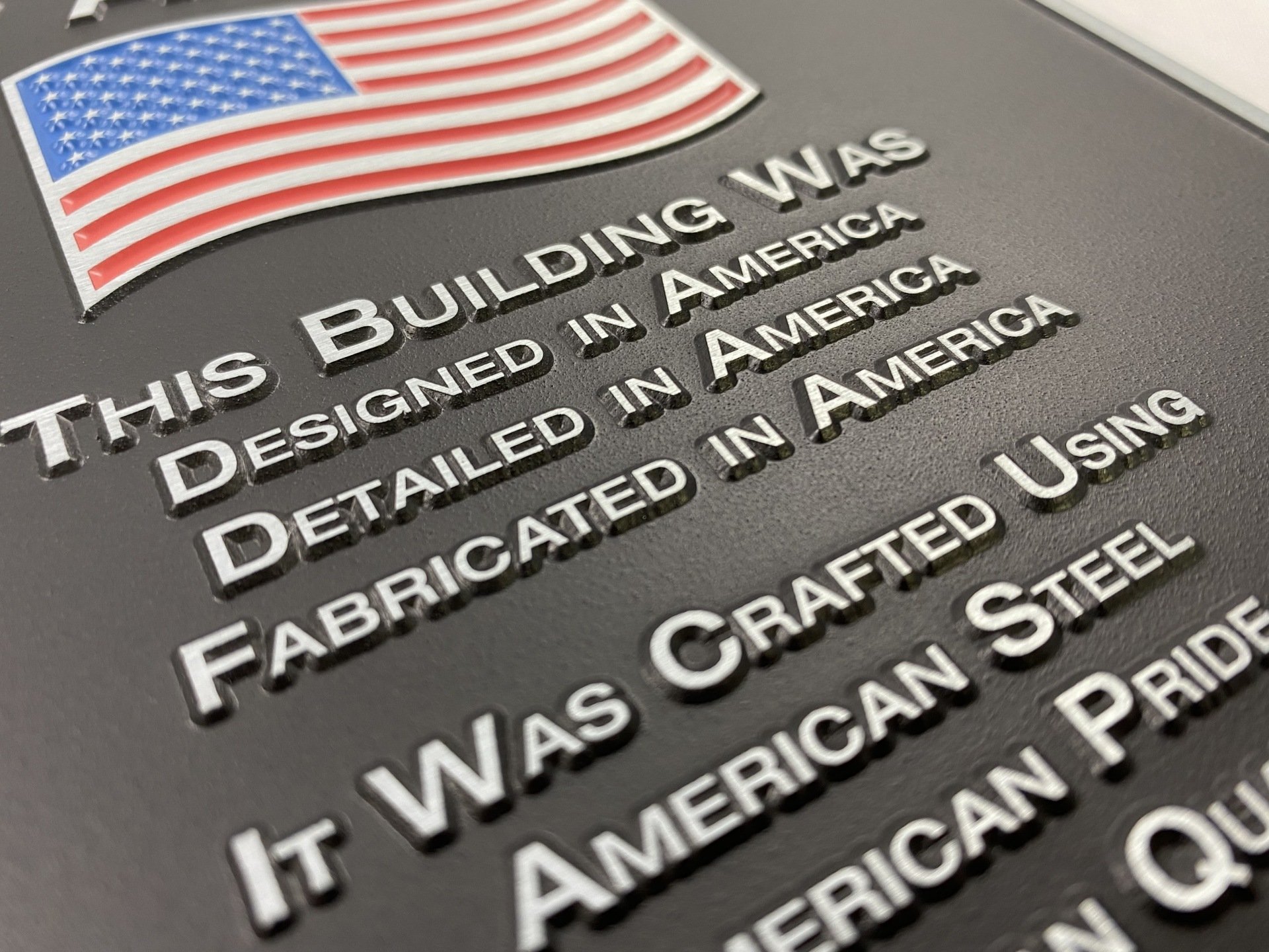PROUD TO BUY AMERICAN SIGN | VisionMark Nameplate Company