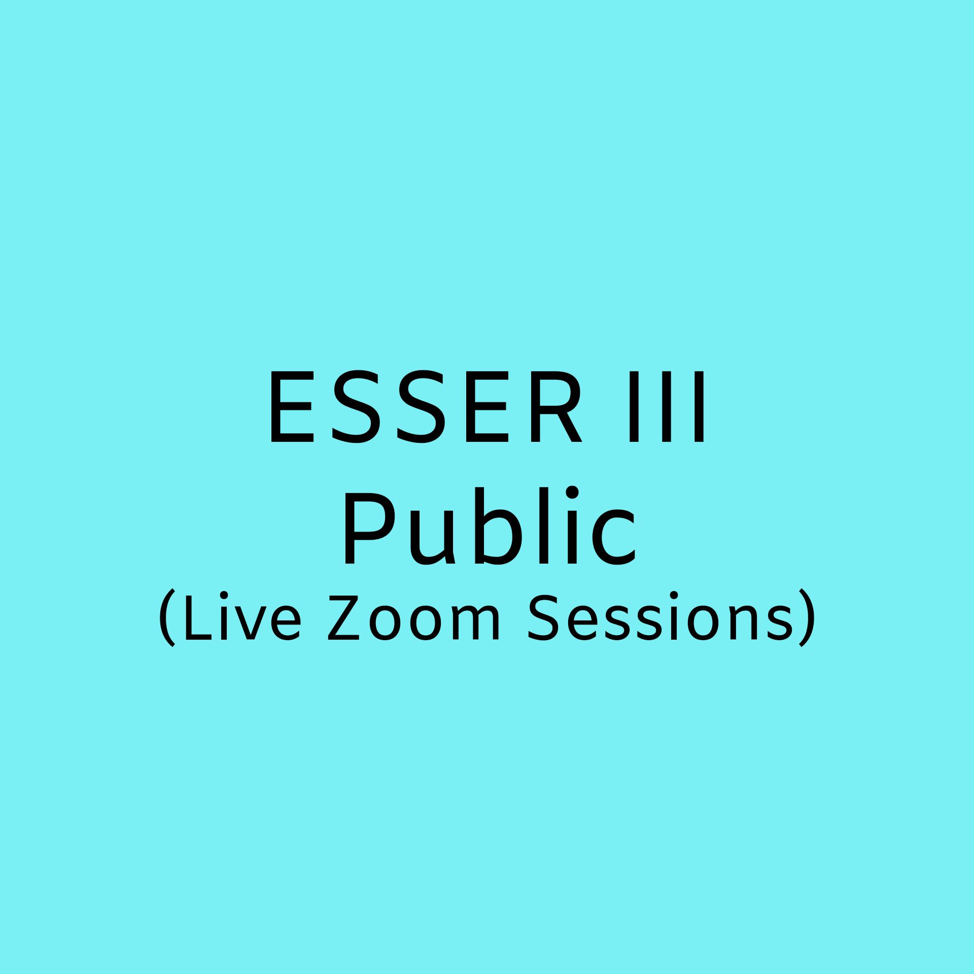ESSER III Funding for K-12 Education | Anthony Independent School ...