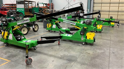Microcranes® | Dynamic Mini Crane Lifting Hoist Save Time and Money