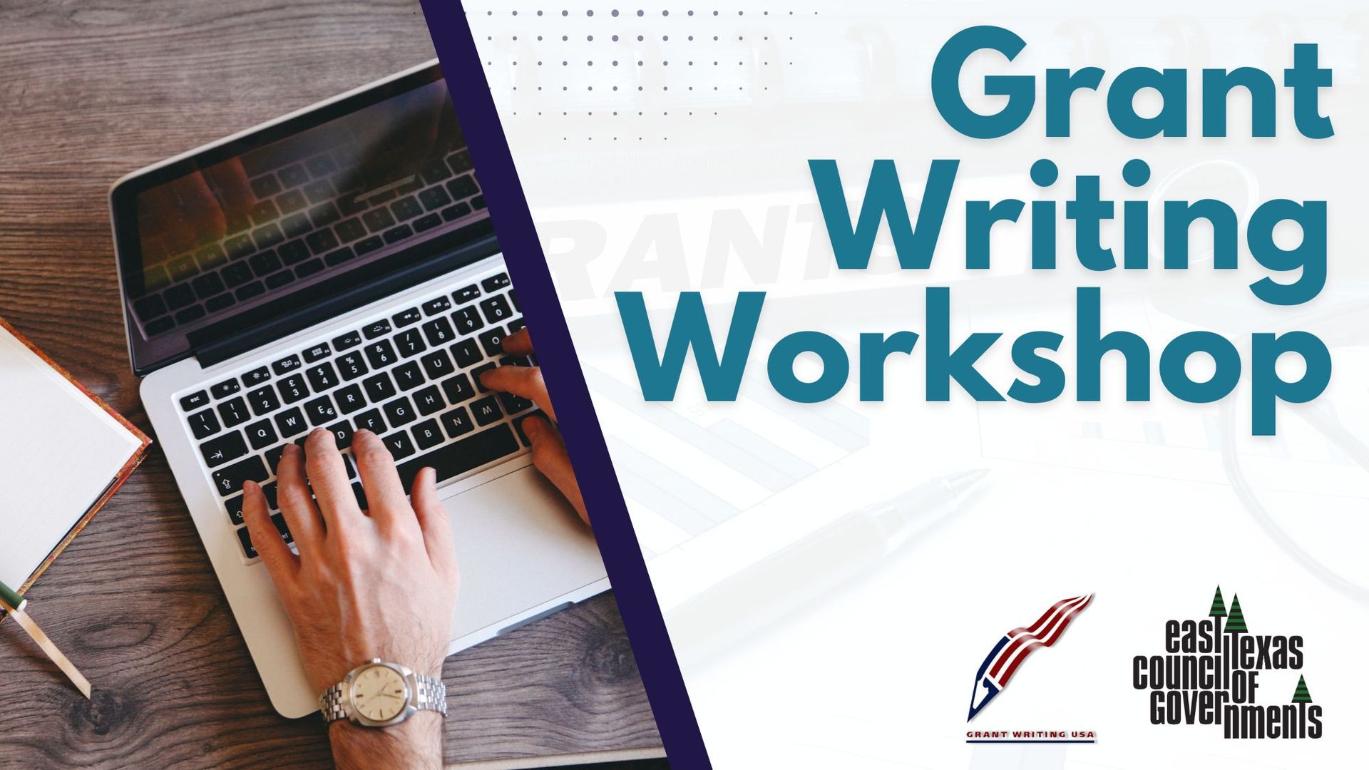 ETCOG Partners with Grant Writing USA to Host Comprehensive Grant Writing Workshop