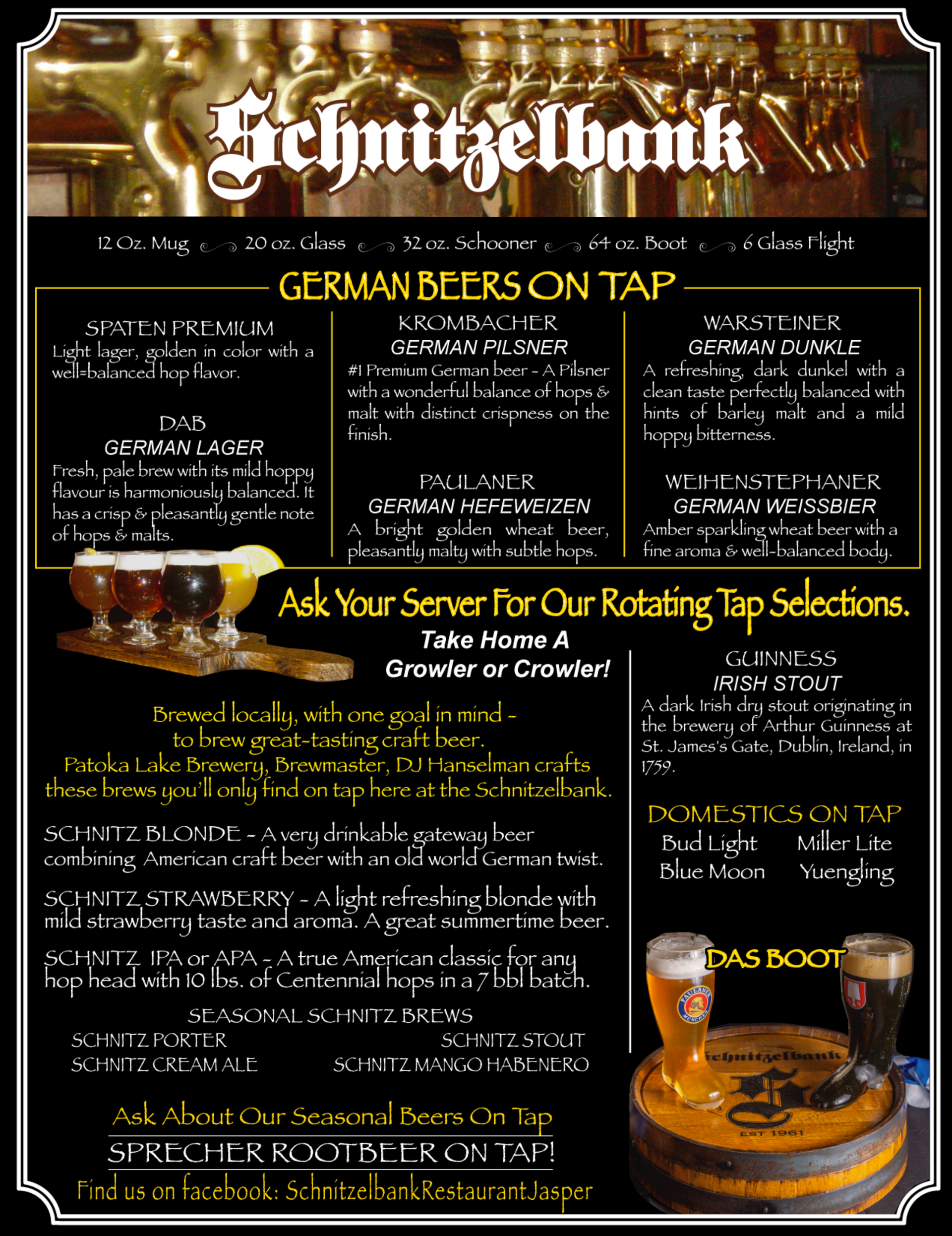 German Bar And Tavern | Jasper, IN | Schnitzelbank Restaurant