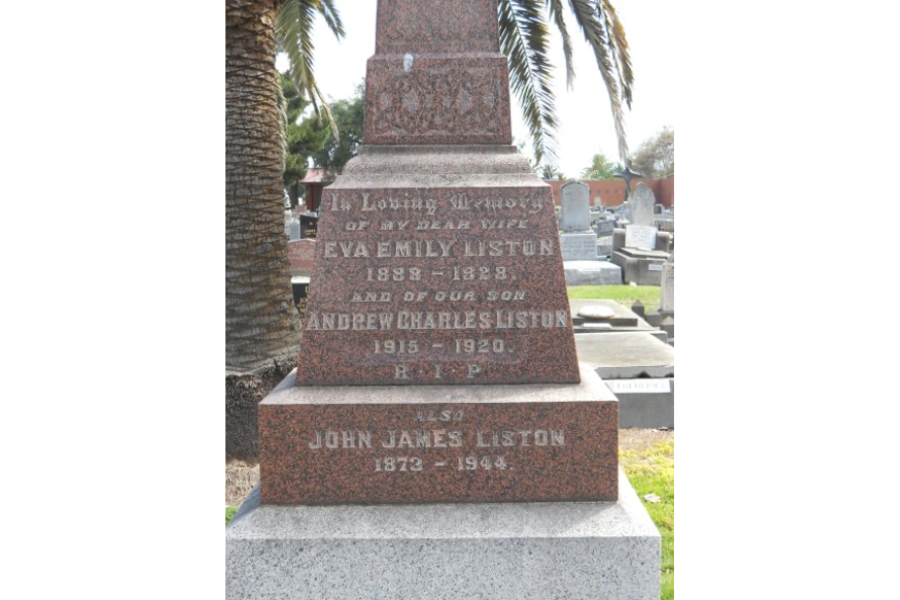 Williamstown Notables - John James Liston