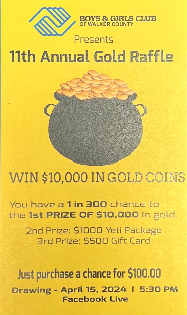 Gold Raffle - BGCWC