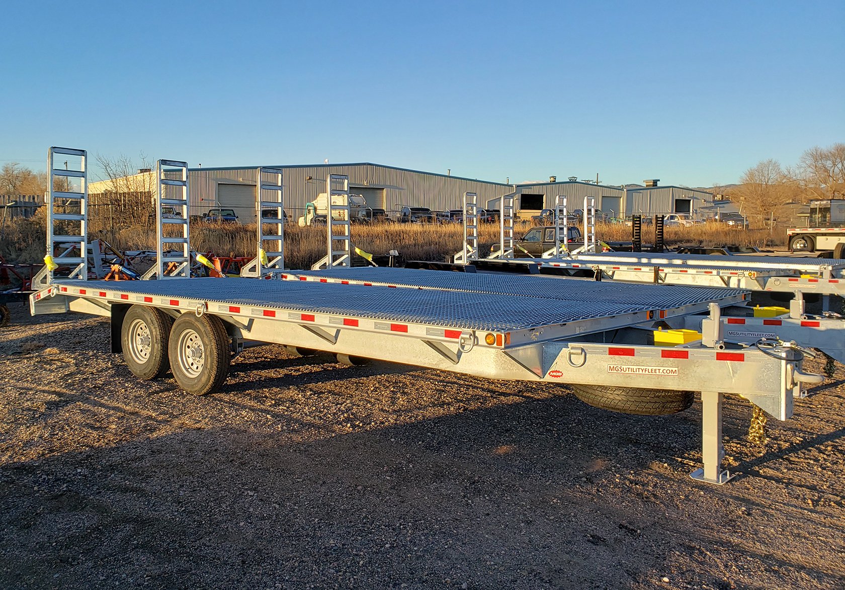 Tracked Vehicle Haulers | MGS Incorporated Utility Fleet Solutions ...