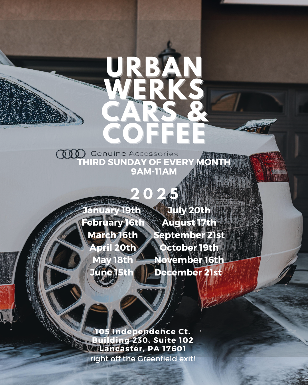 Cars and Coffee Lancaster, PA | Urban Werks