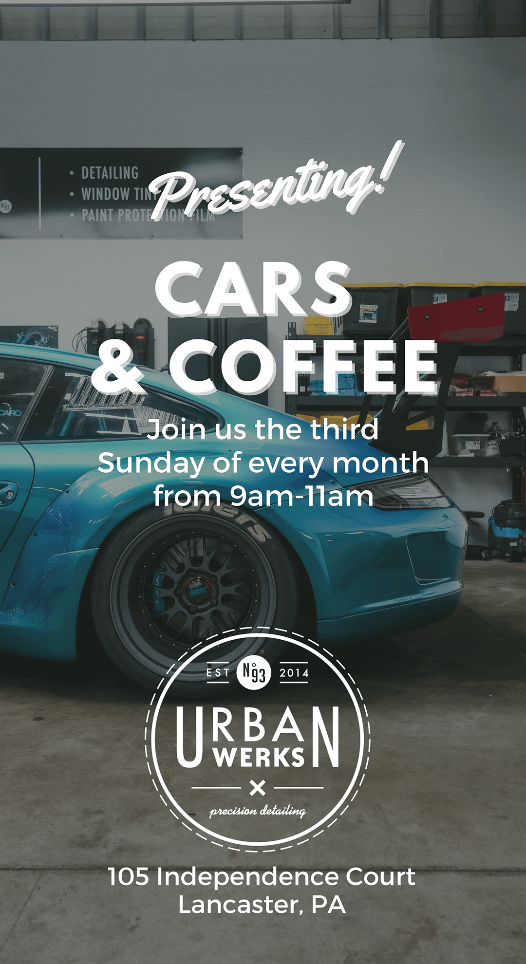 Cars and Coffee Lancaster, PA | Urban Werks