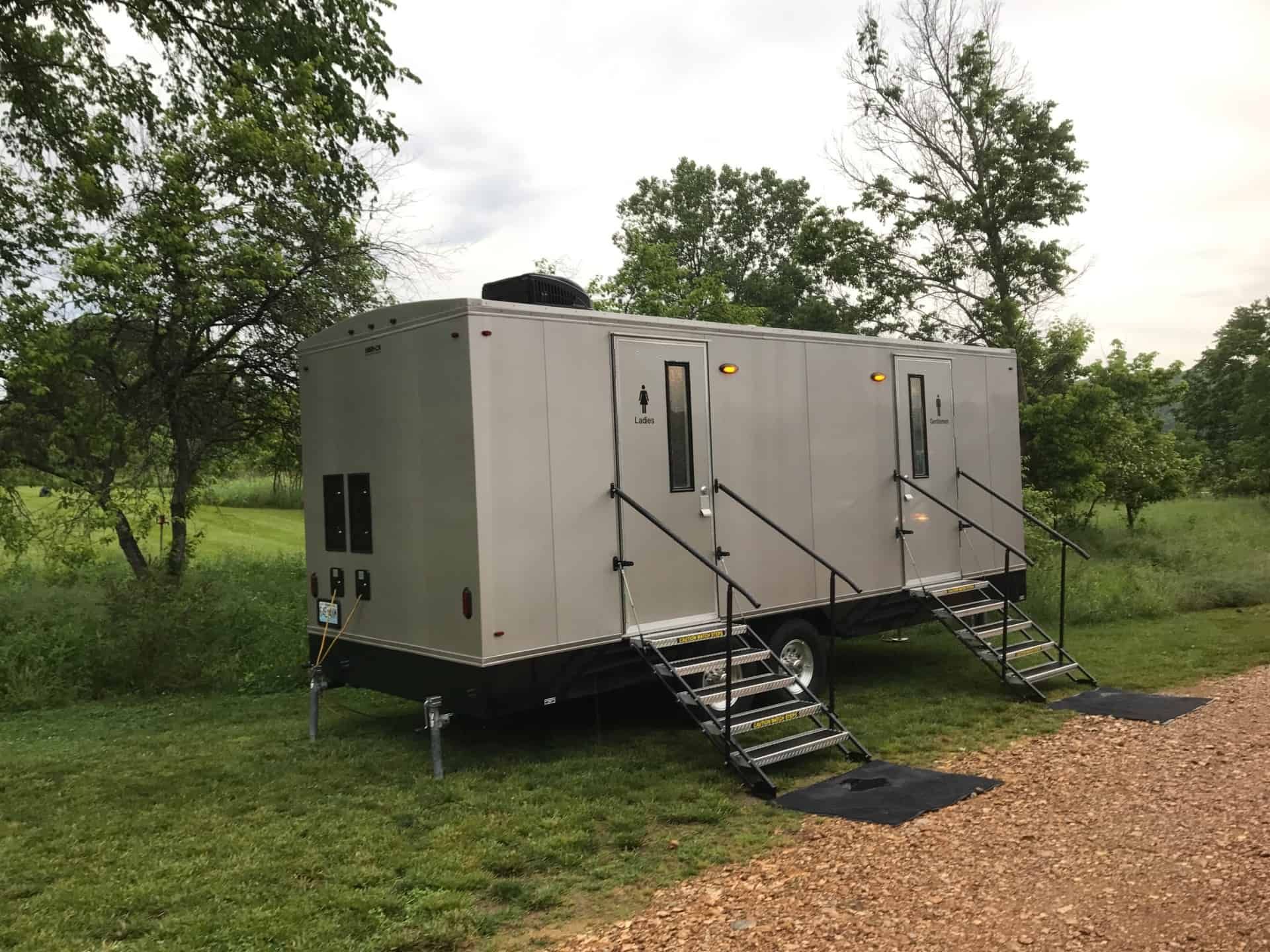 PWC St. Louis | Luxury Porta Potty Rentals & Restroom Trailers