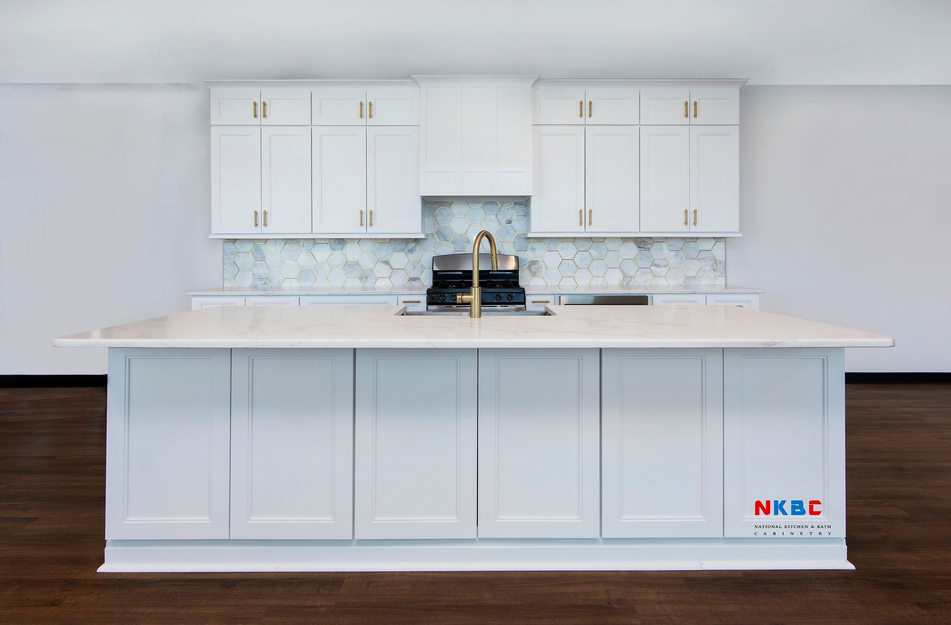 Double Shaker White Cabinets | National Kitchen & Bath Cabinetry Inc