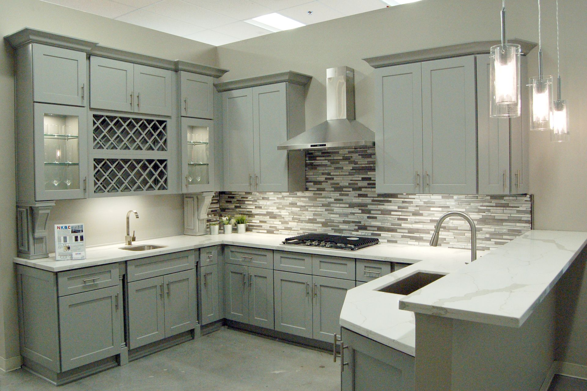 Pearl Gray Cabinets | National Kitchen & Bath Cabinetry Inc | Cabinet ...