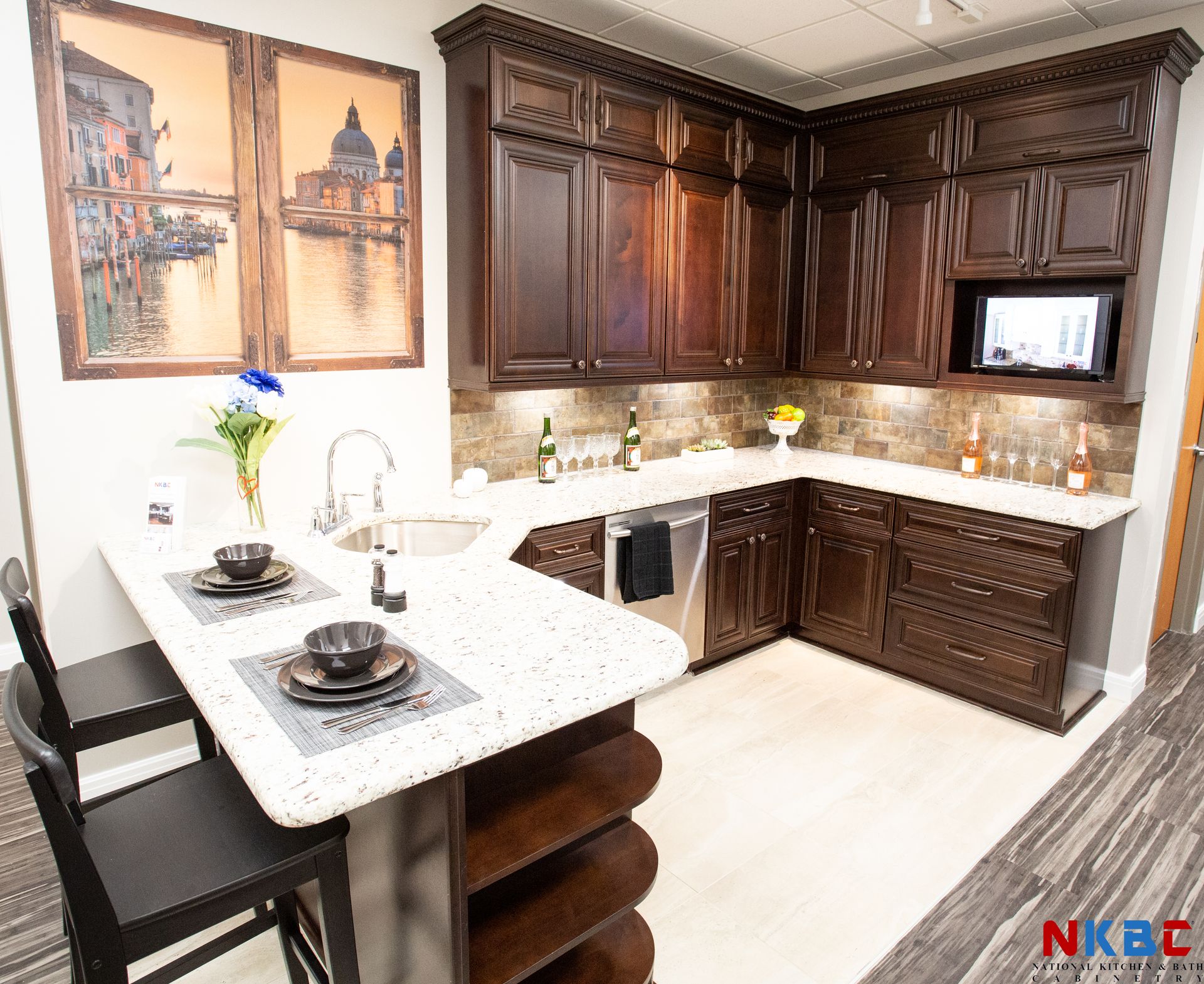 Dark Chocolate Cabinets | National Kitchen & Bath Cabinetry Inc