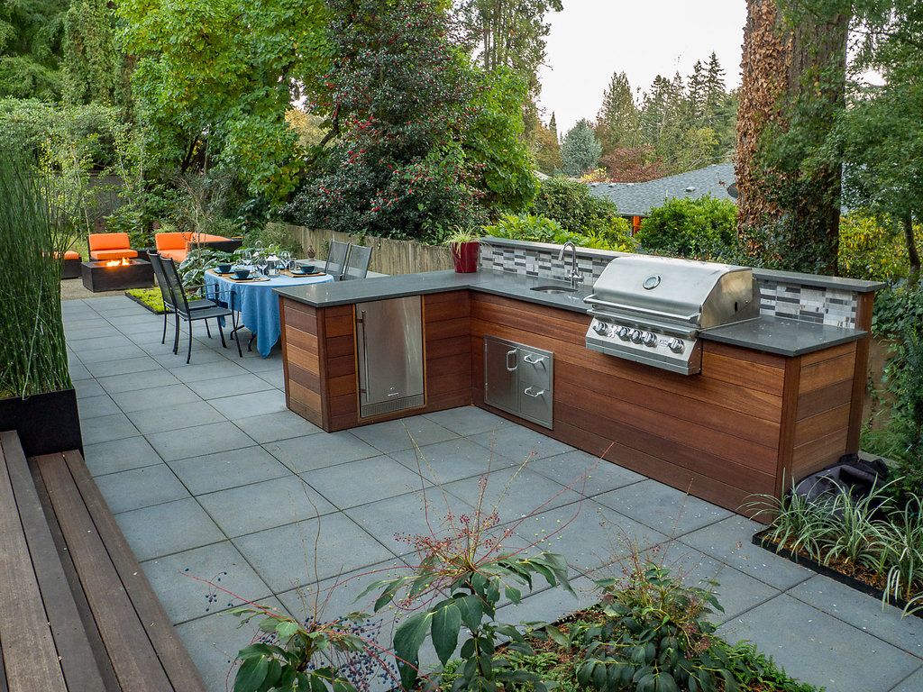 Outdoor Kitchen Portfolio | Tellurian Construction | Southern Oregon
