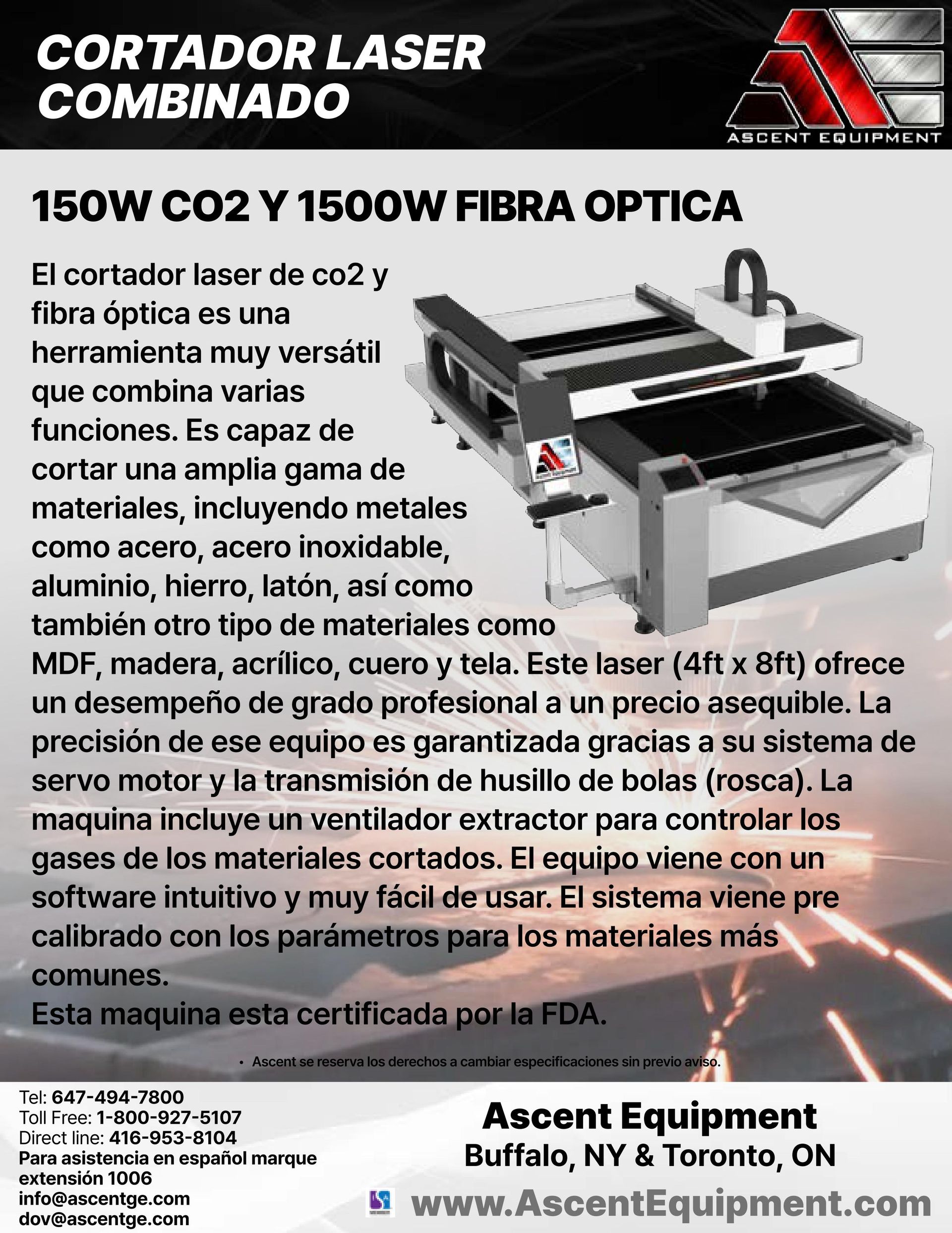 Combination Laser Cutter