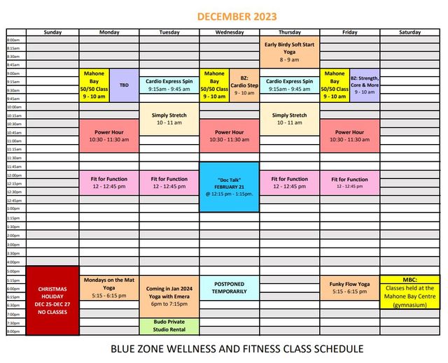 Blue Zone Wellness and Fitness Centre