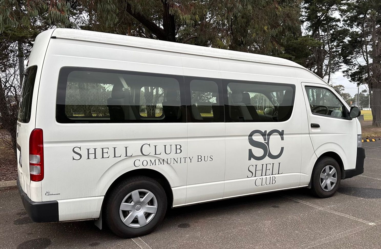 The Shell Club Courtesy Bus