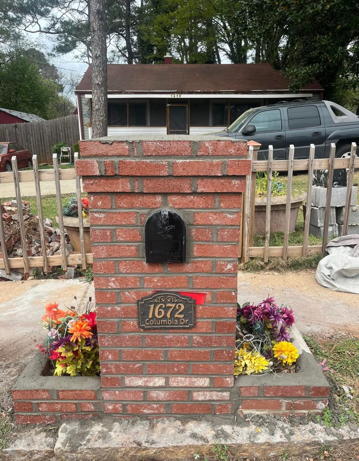 Brick Mailbox Builders in Atlanta | Custom Masonry