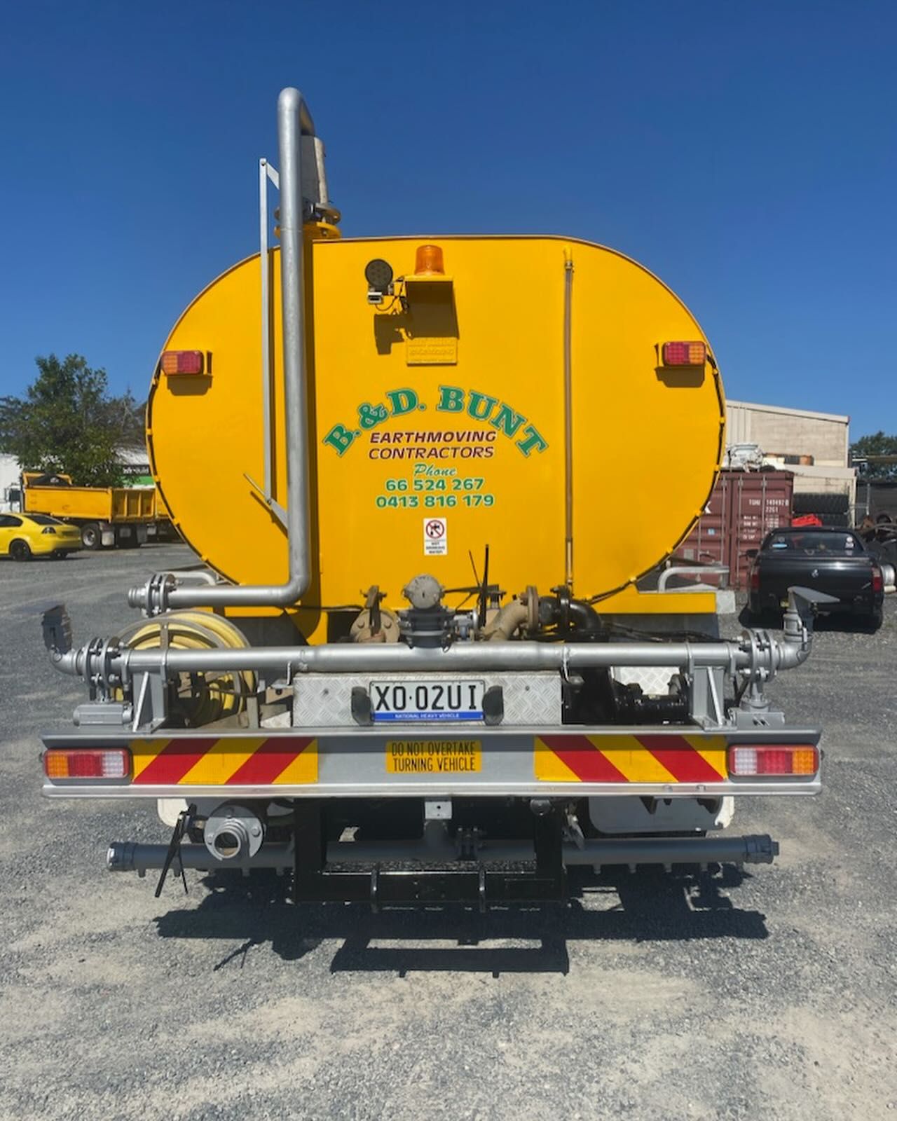 Water Cartage in Coffs Harbour | B & D Bunt Earthmoving Contractors