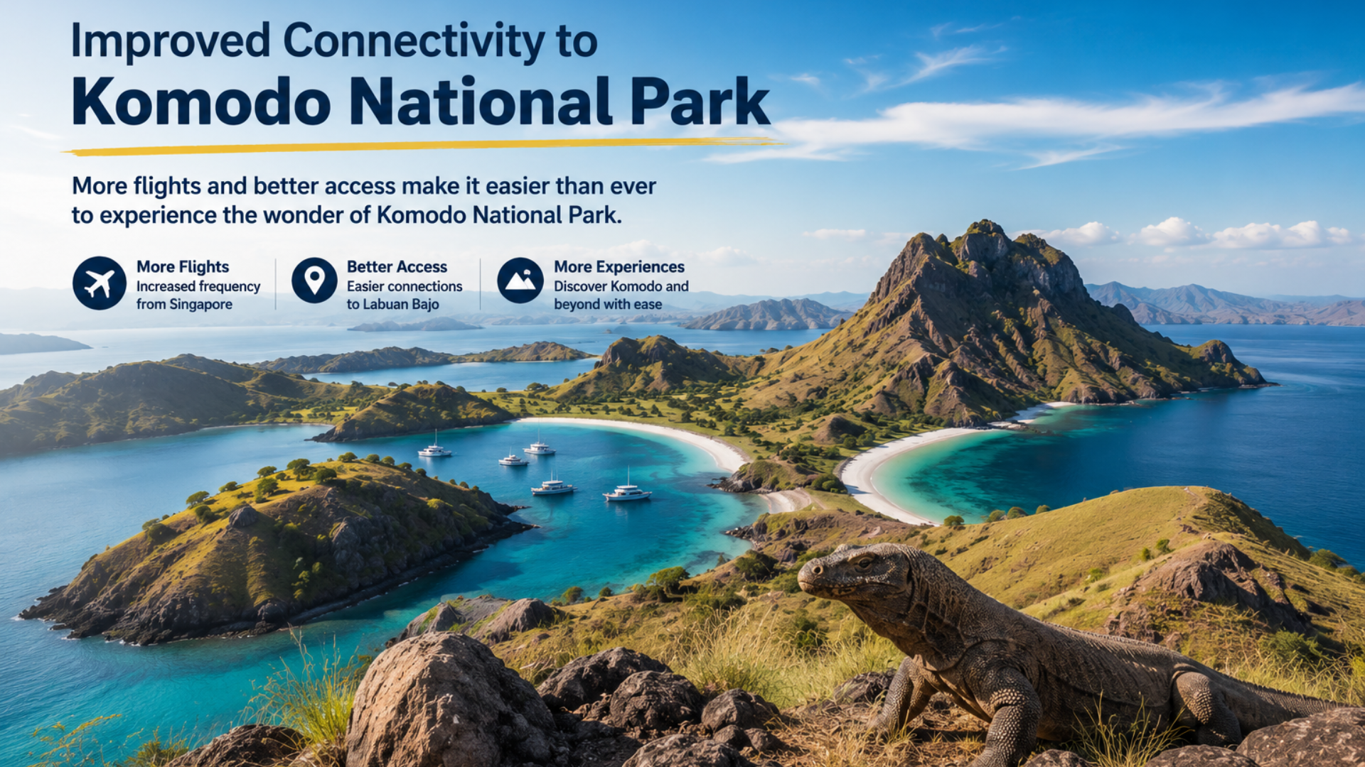 Increasing Flights from Singapore to Labuan Bajo