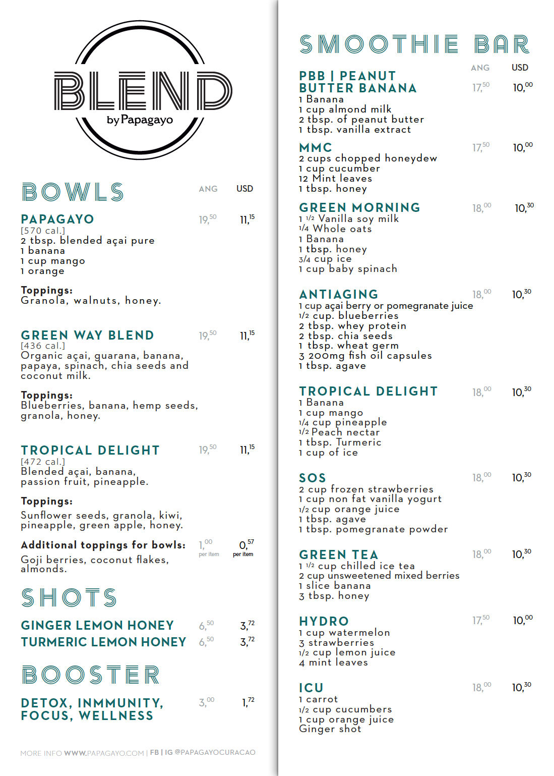 Beach Club Specials | Papagayo Beach Hotel & Resort Curaçao