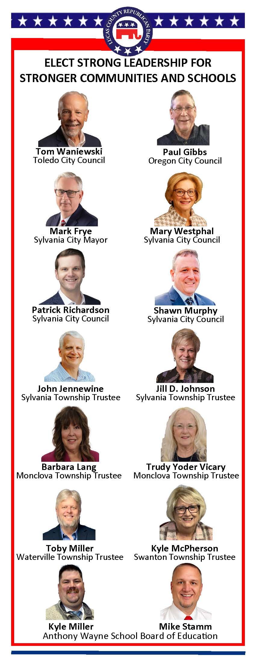 LCRP Candidates Slate Card November 2025 General Election