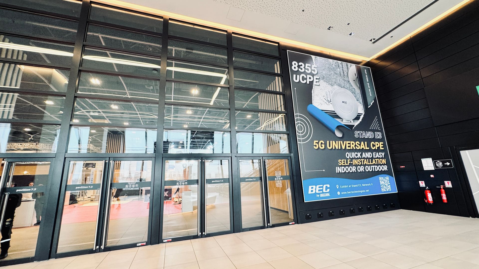 BECbyBillion於2023 Network X 展示一系列5G通訊解決方案