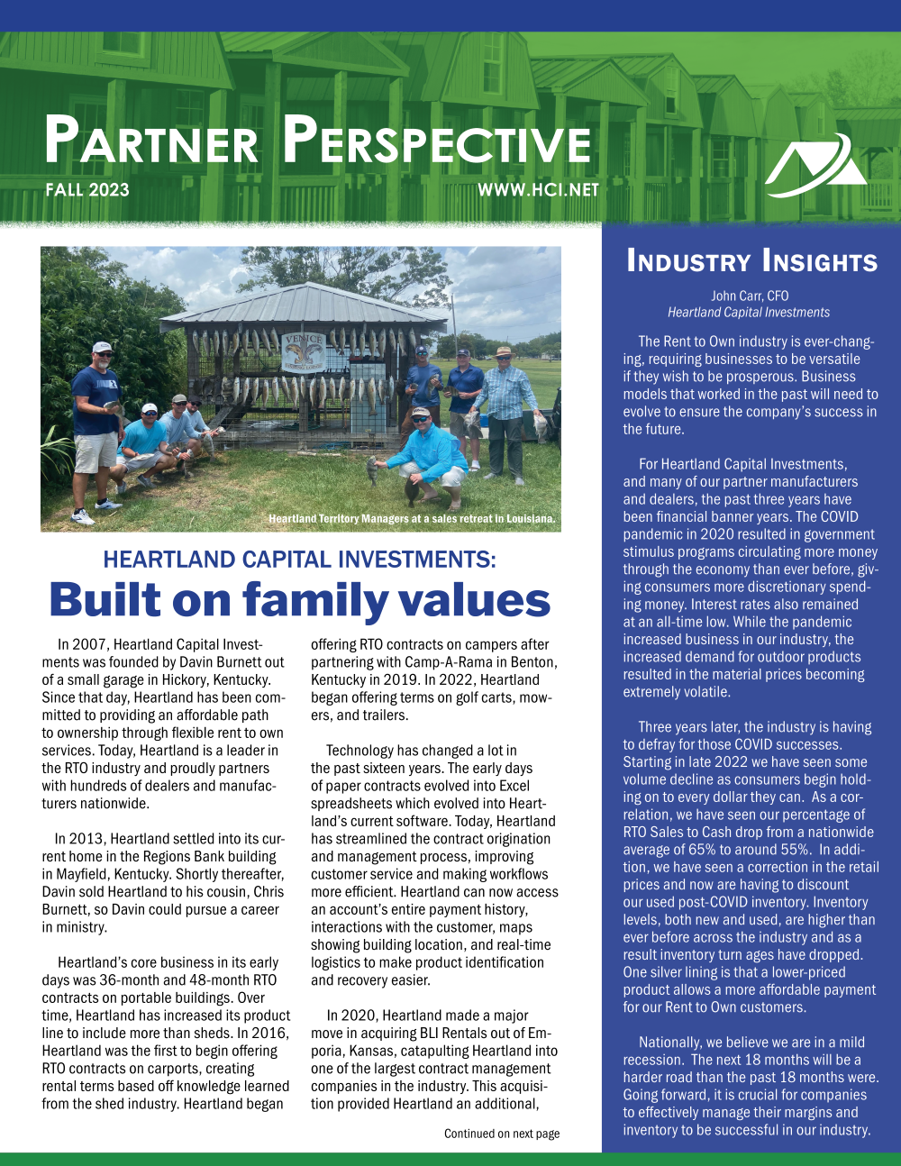 Heartland Capital Investments | Newsletter