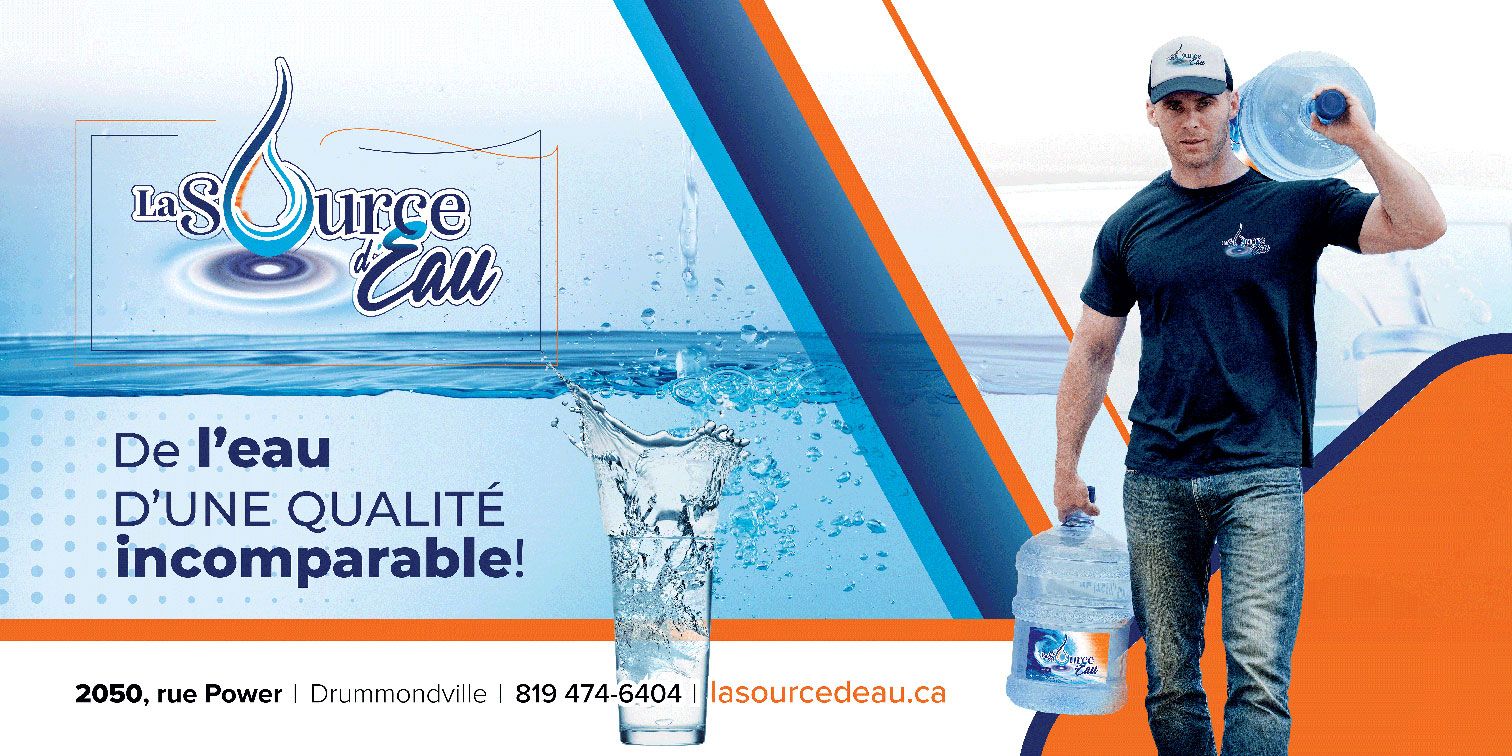 Eau purifiée, traitement & distribution Drummondville | La Source d'Eau