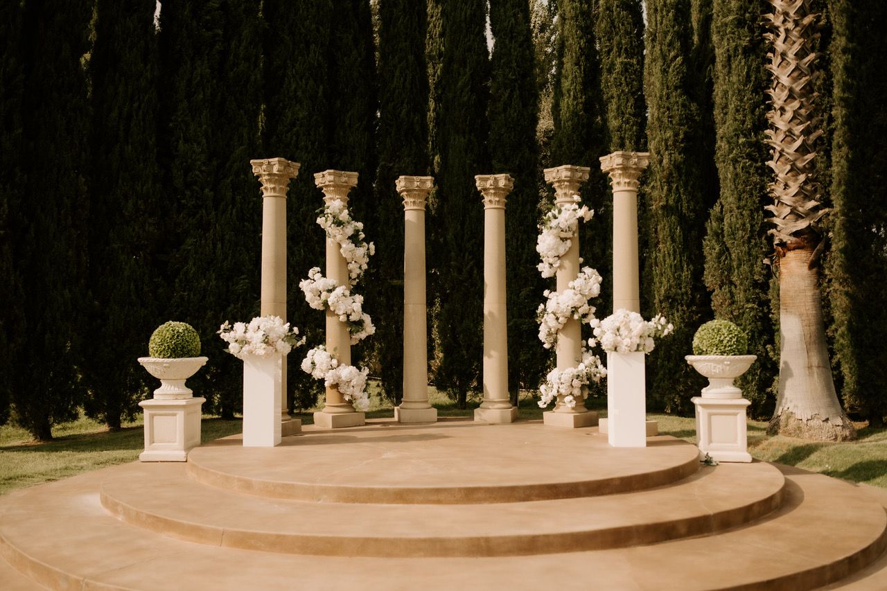 Wedding Backdrop Rentals Sacramento, Ceremony Floral Arches