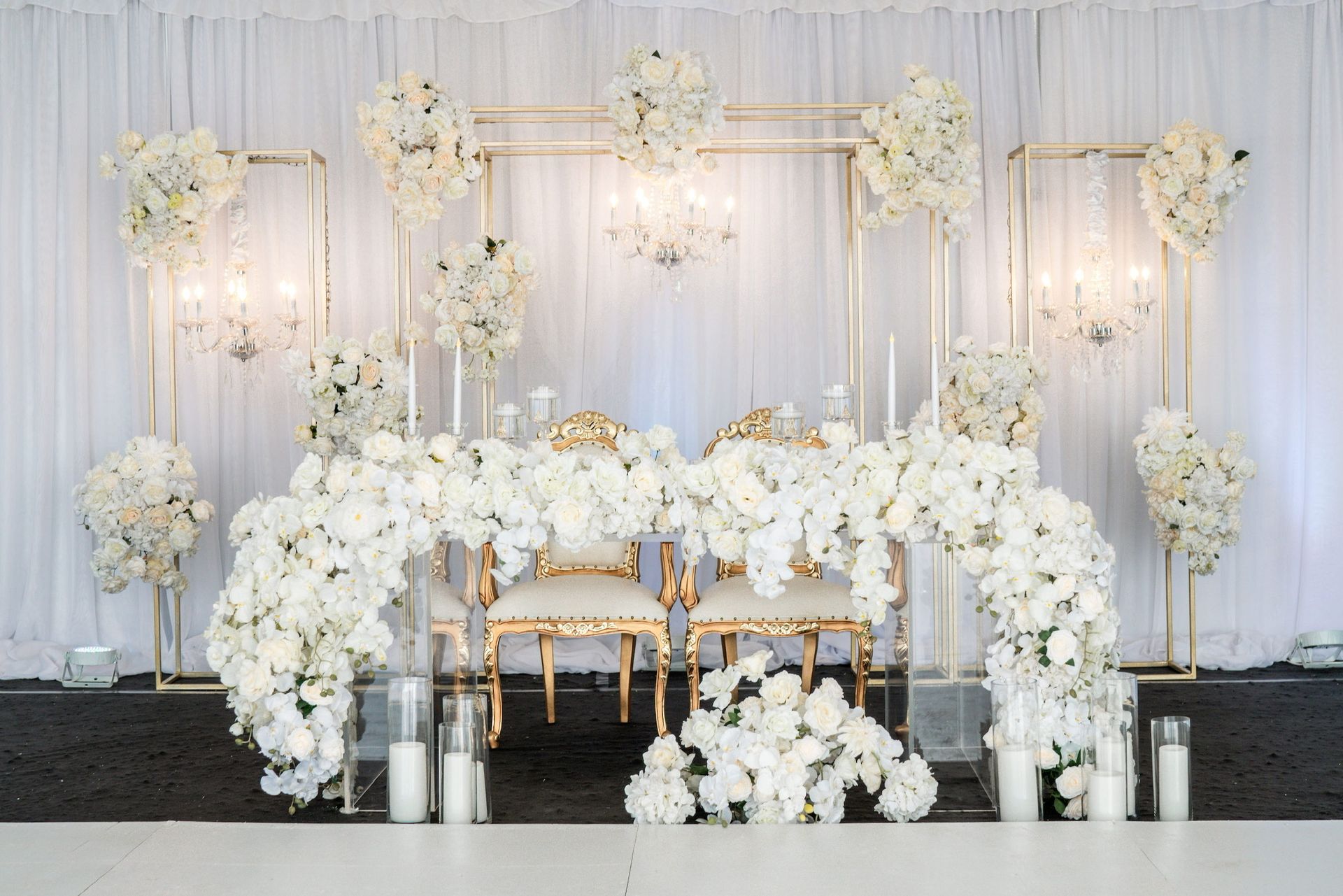 Wedding Backdrop Rentals Sacramento, Ceremony Floral Arches