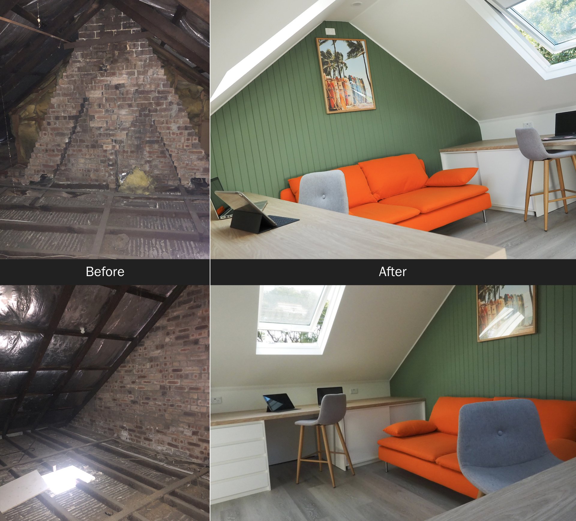 Attic conversion, Loft Conversion, Garage Conversion, Sydney